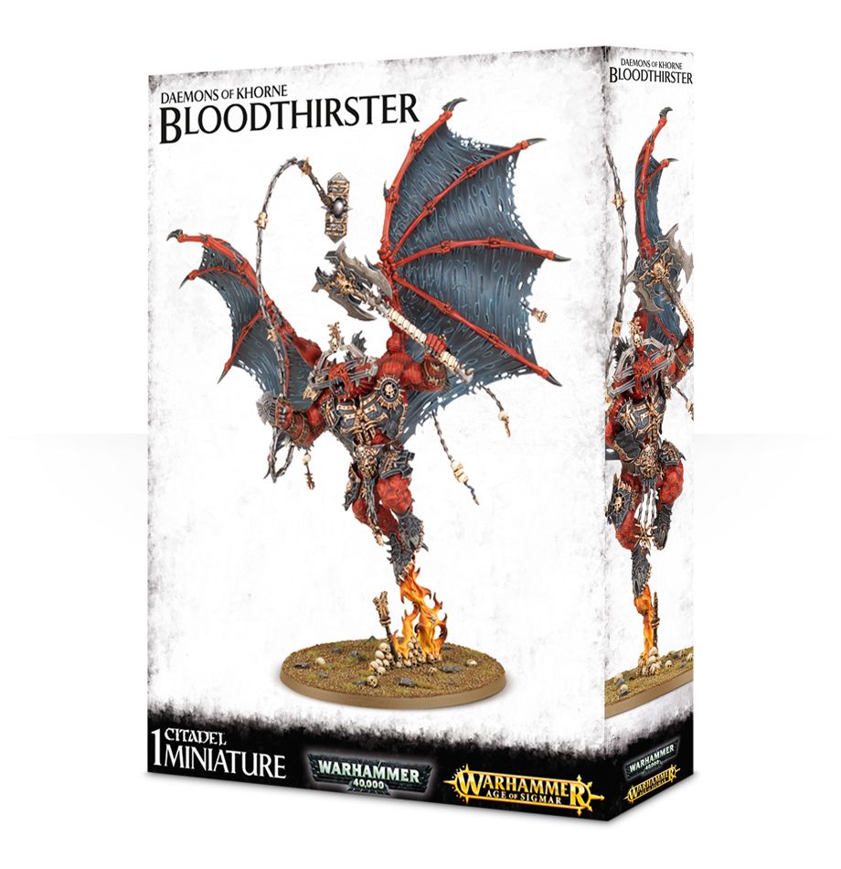 Warhammer 40K - Chaos Daemons - DAEMONS OF KHORNE BLOODTHIRSTER ...
