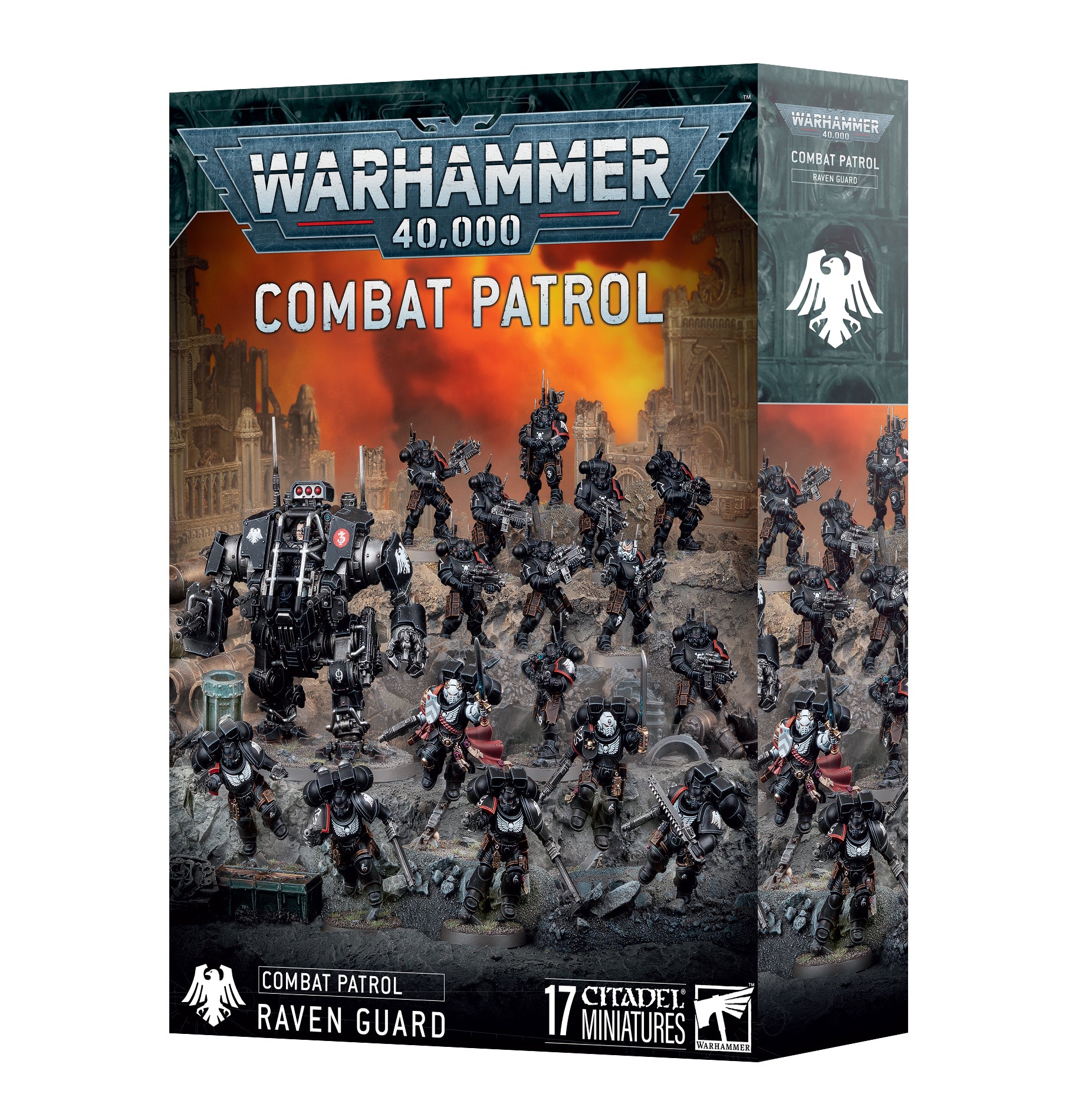 Warhammer 40K - Raven Guard - COMBAT PATROL: RAVEN GUARD – Battle Ready ...